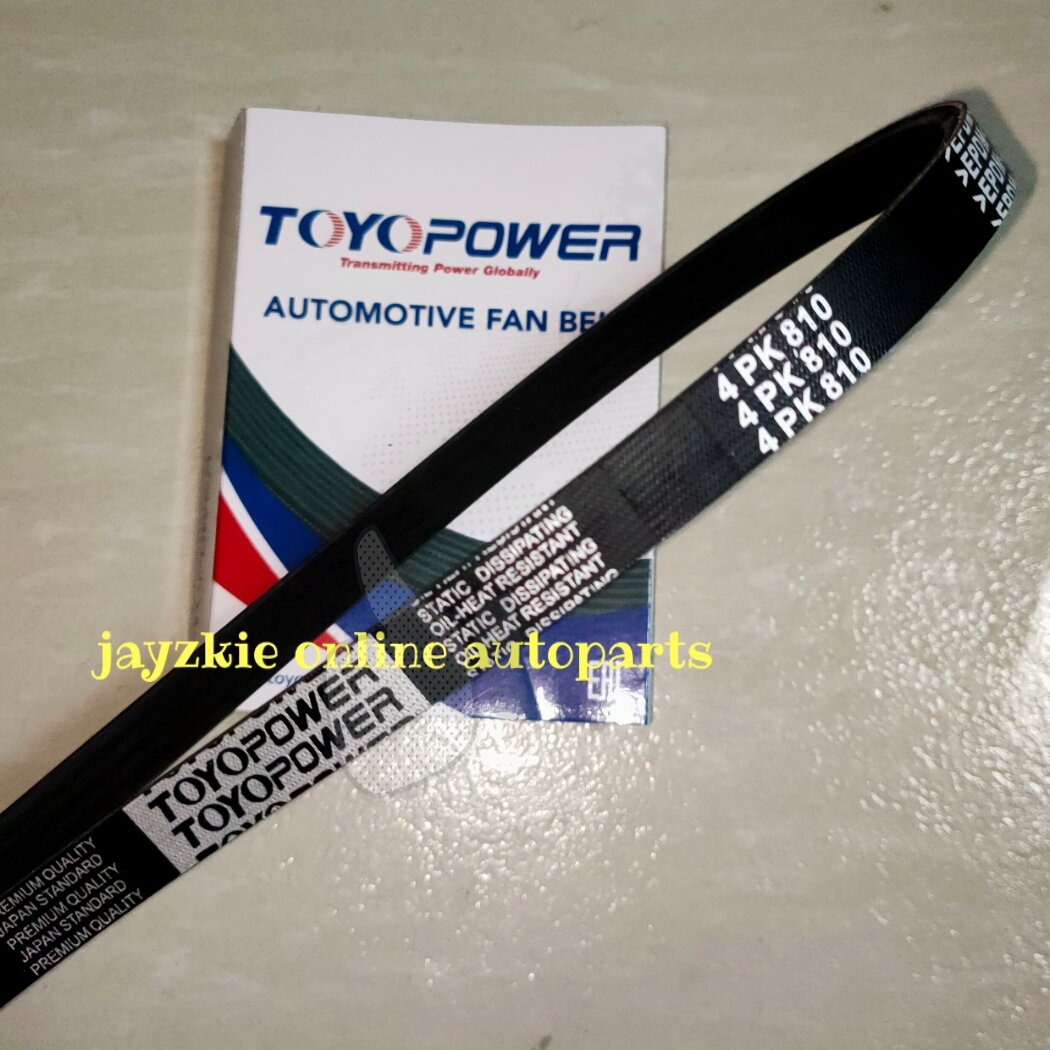 AUTOMOTIVE FAN BELT SIZE 4PK 810 FOR KIA/ NISSAN/ HYUNDAI (4PK810 ...