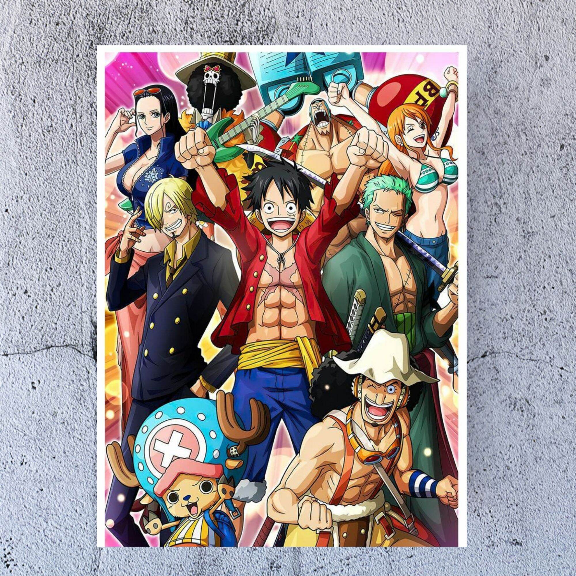 One piece A4 Size Wallpaper Poster | Lazada PH