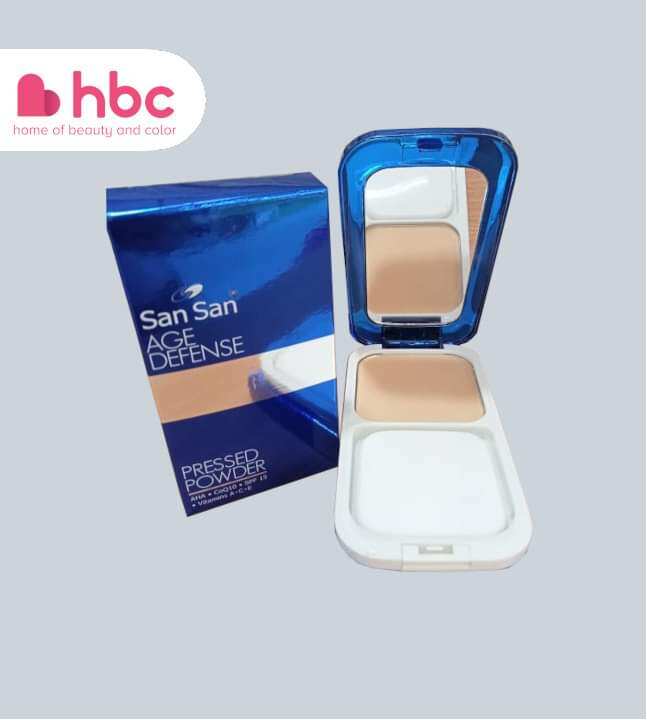 San San Age defense pressed powder w/ COQ10 - HBC | Lazada PH