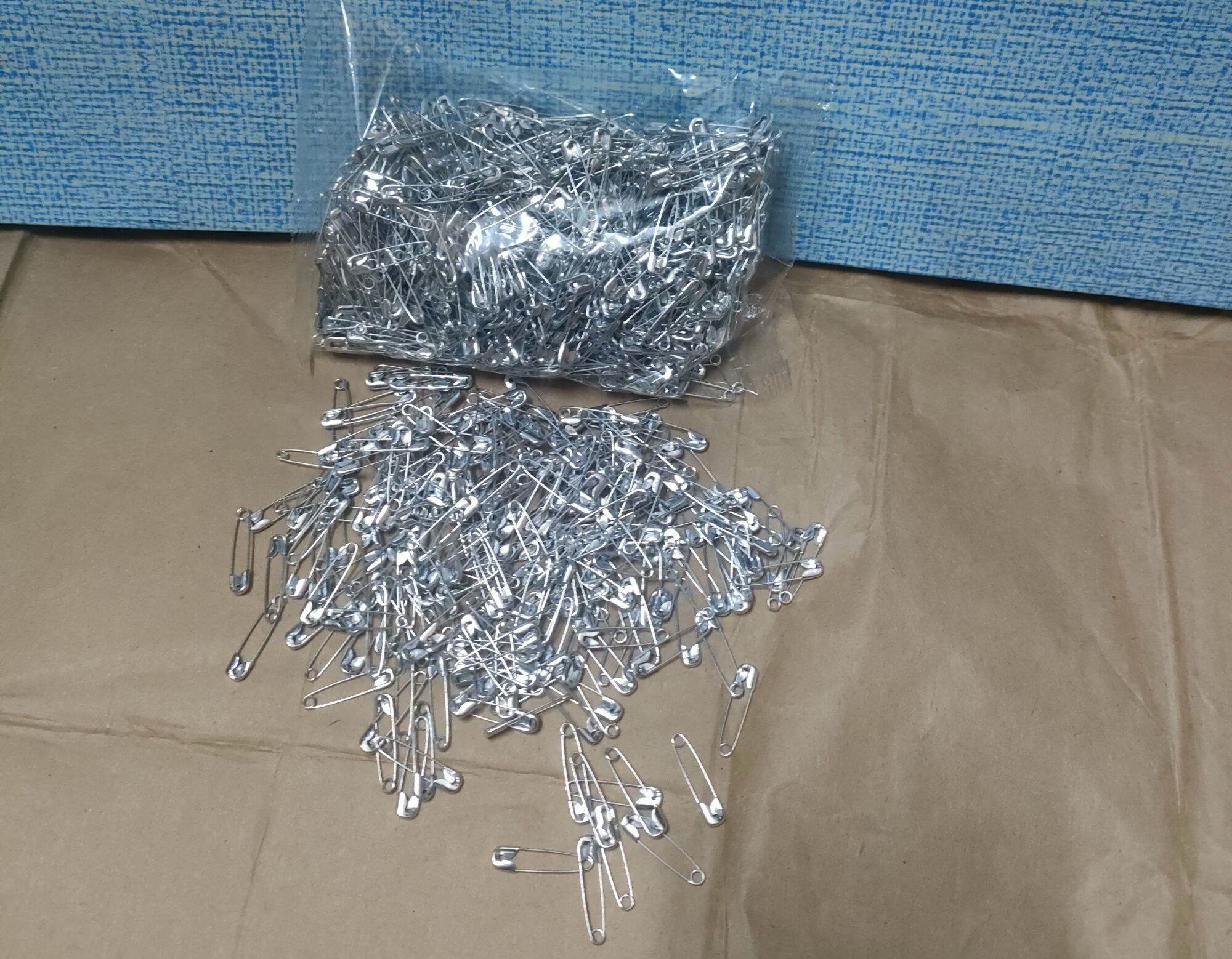 safety pin nickel plated perdible muti-purpose safety pin | Lazada PH