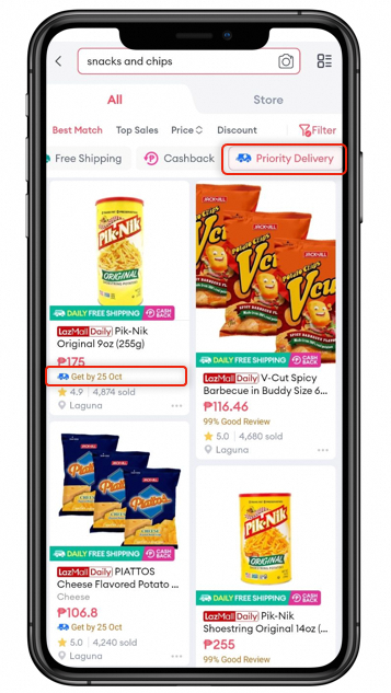 What is the LazMall Guaranteed Delivery Date? | Lazada