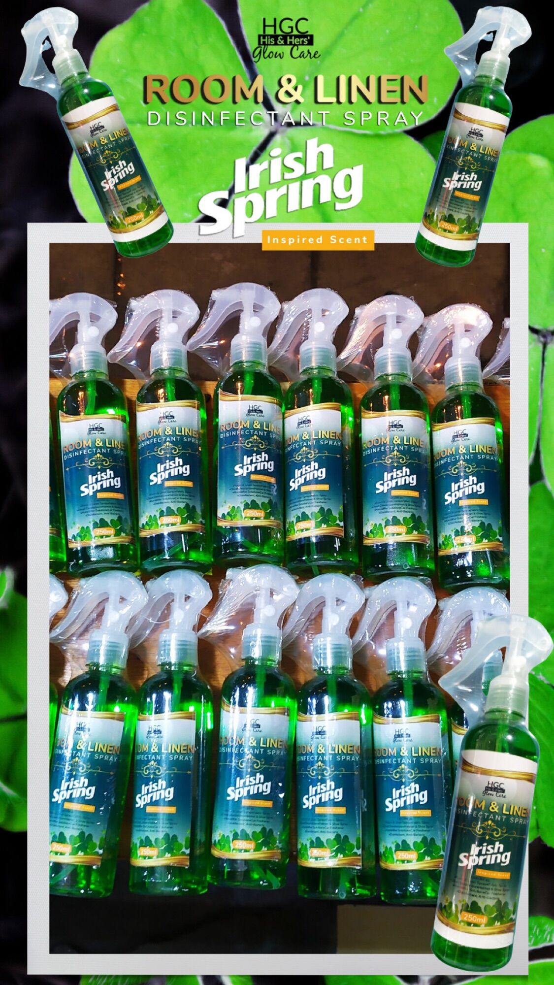 HGC Room & Linen Irish Spray