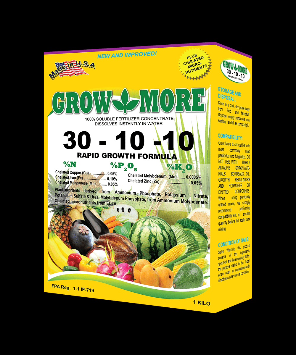 Grow More Fertilizer 1 kg. (30-10-10) | Lazada PH