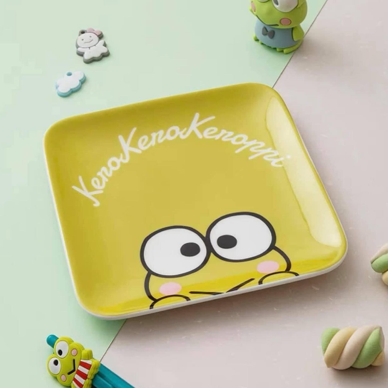 Kero kero keroppi ceramic plate | Lazada PH