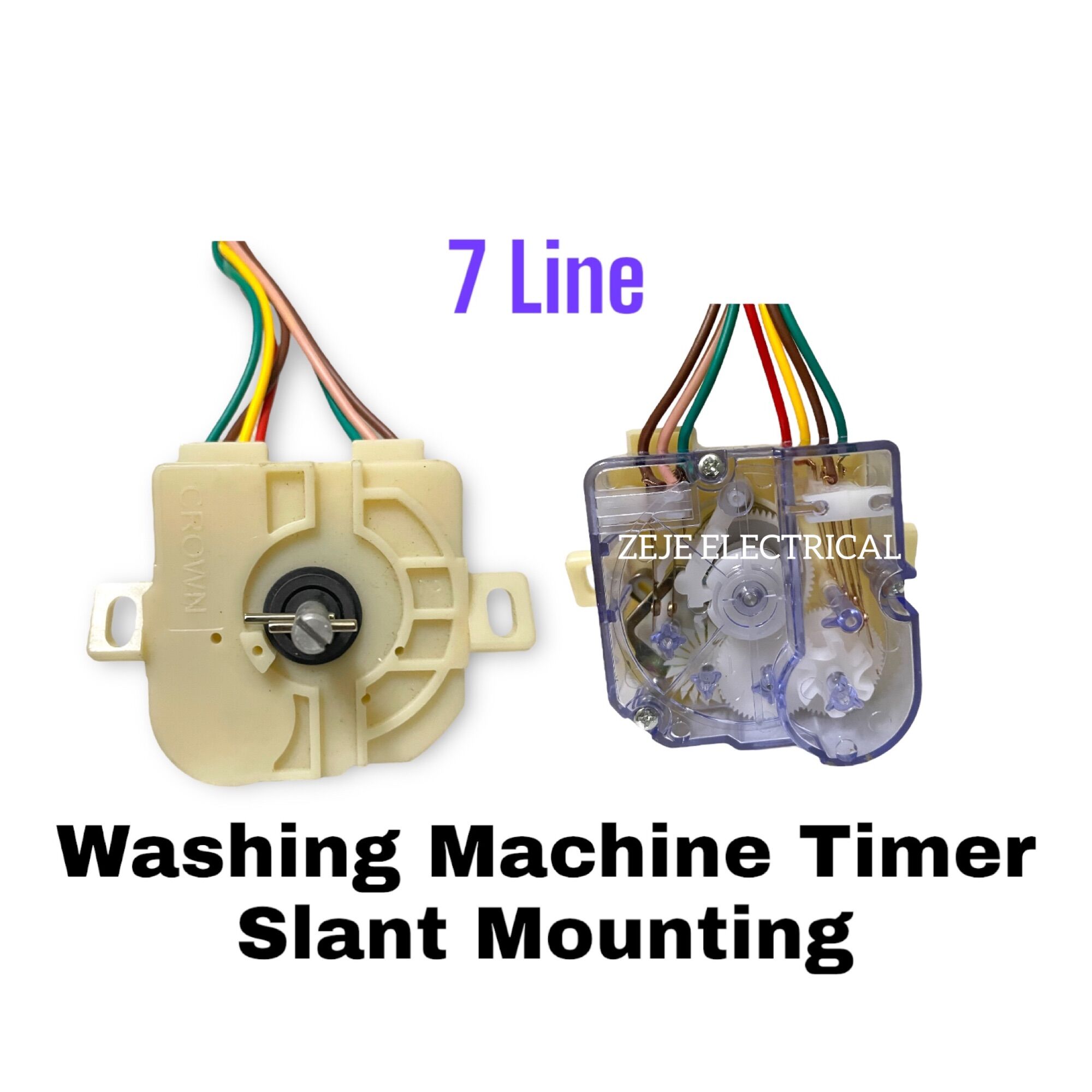 SLANT MOUNTING - Washing Machine Timer | ZeJe | Lazada PH
