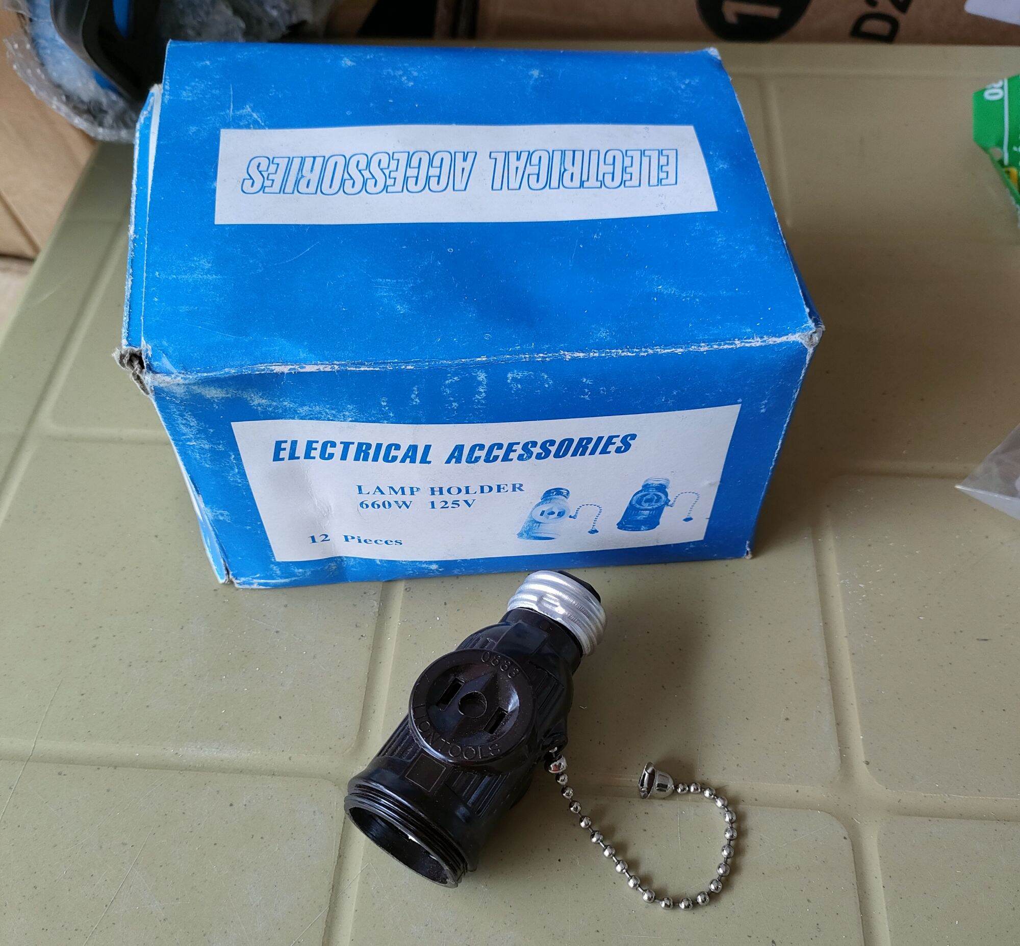light bulb holder socket with 2 adopter and pull chain | Lazada PH