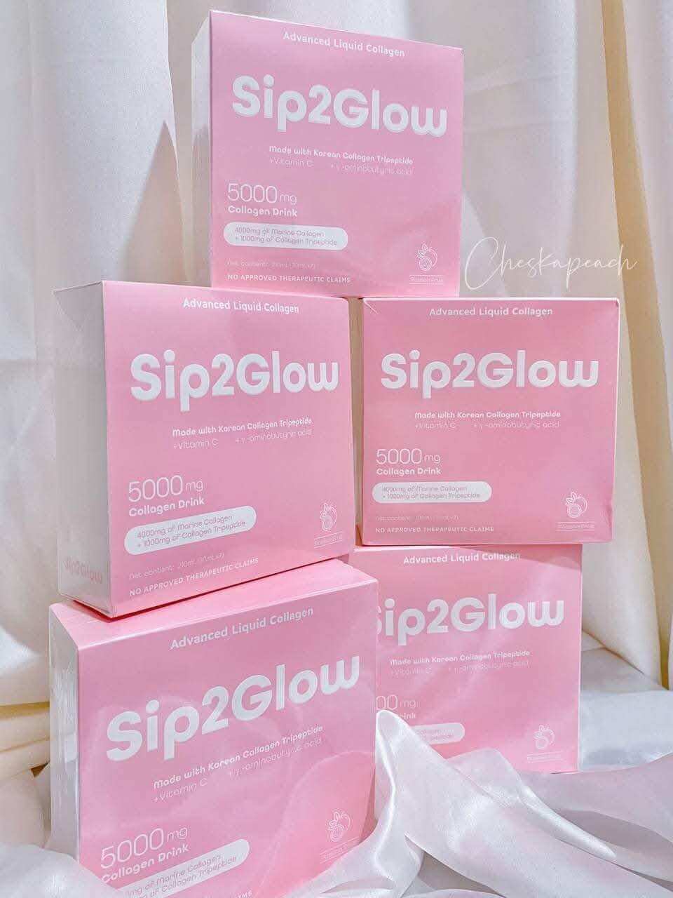 Sip2Glow Advanced Collagen Drink with Korean Collagen Tripeptide ...
