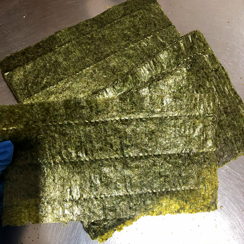 Half-Cut Sushi Seaweed Triangle Taiwan Rice Roll Stall Commercial ...