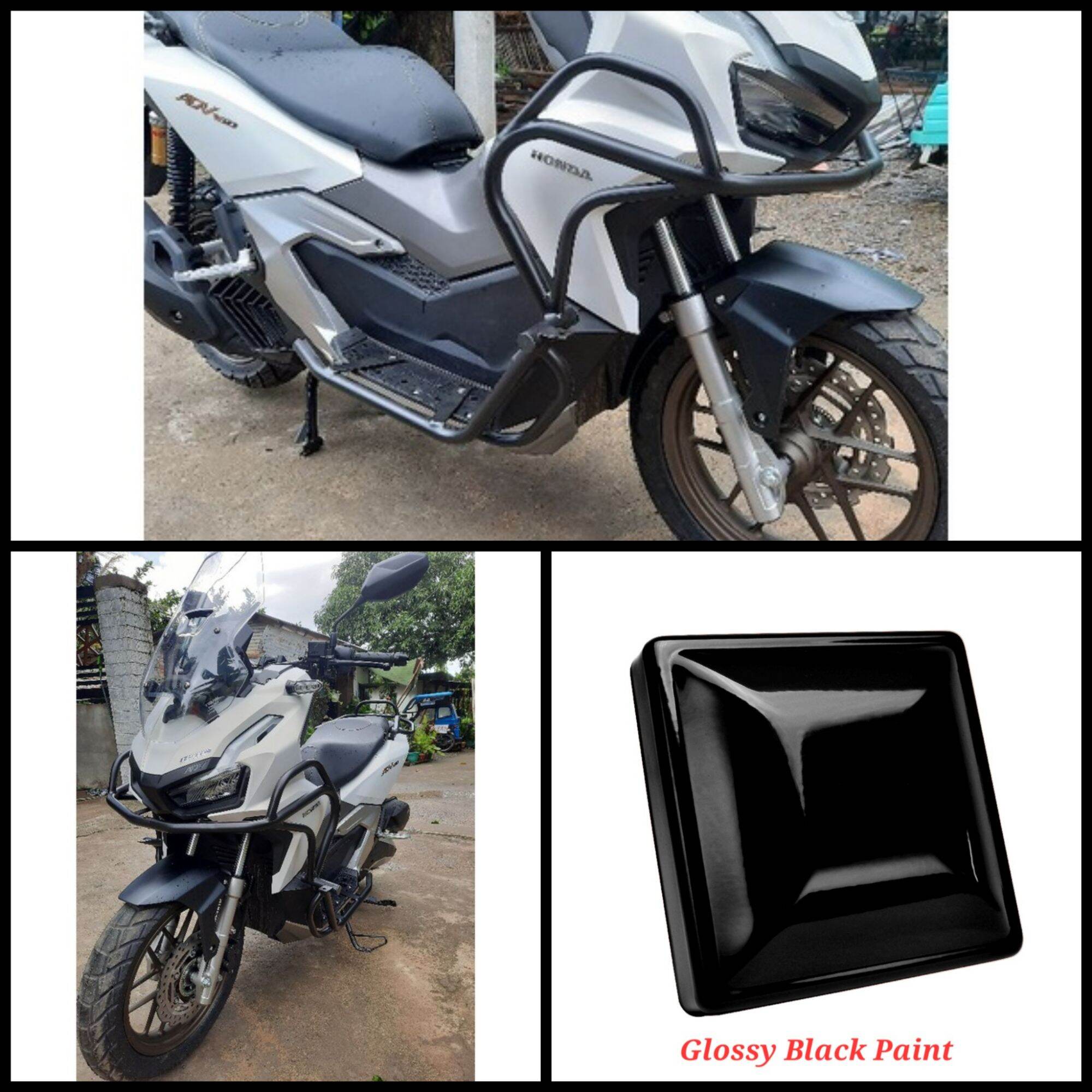 Honda Adv 160 - Full Crash Guard Design 5 with Powder Coating | Lazada PH