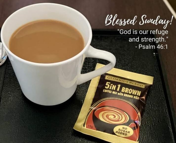 Glorious Blend 5 in 1 Coffee Mix with Brown Rice and STEVIA COFEE ...