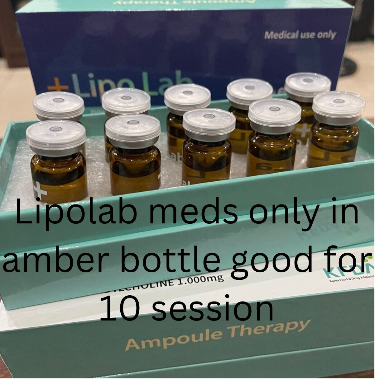 Lipo Lab PPC solution from Korea amber bottle 10’s | Lazada PH