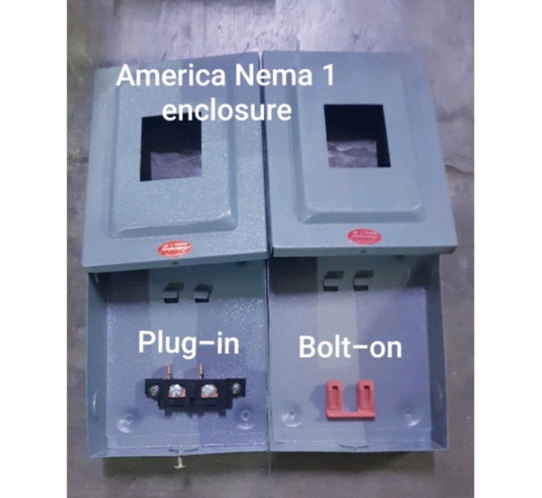 nema 1 box / panel box , 2pole plug in or bolt on | Lazada PH