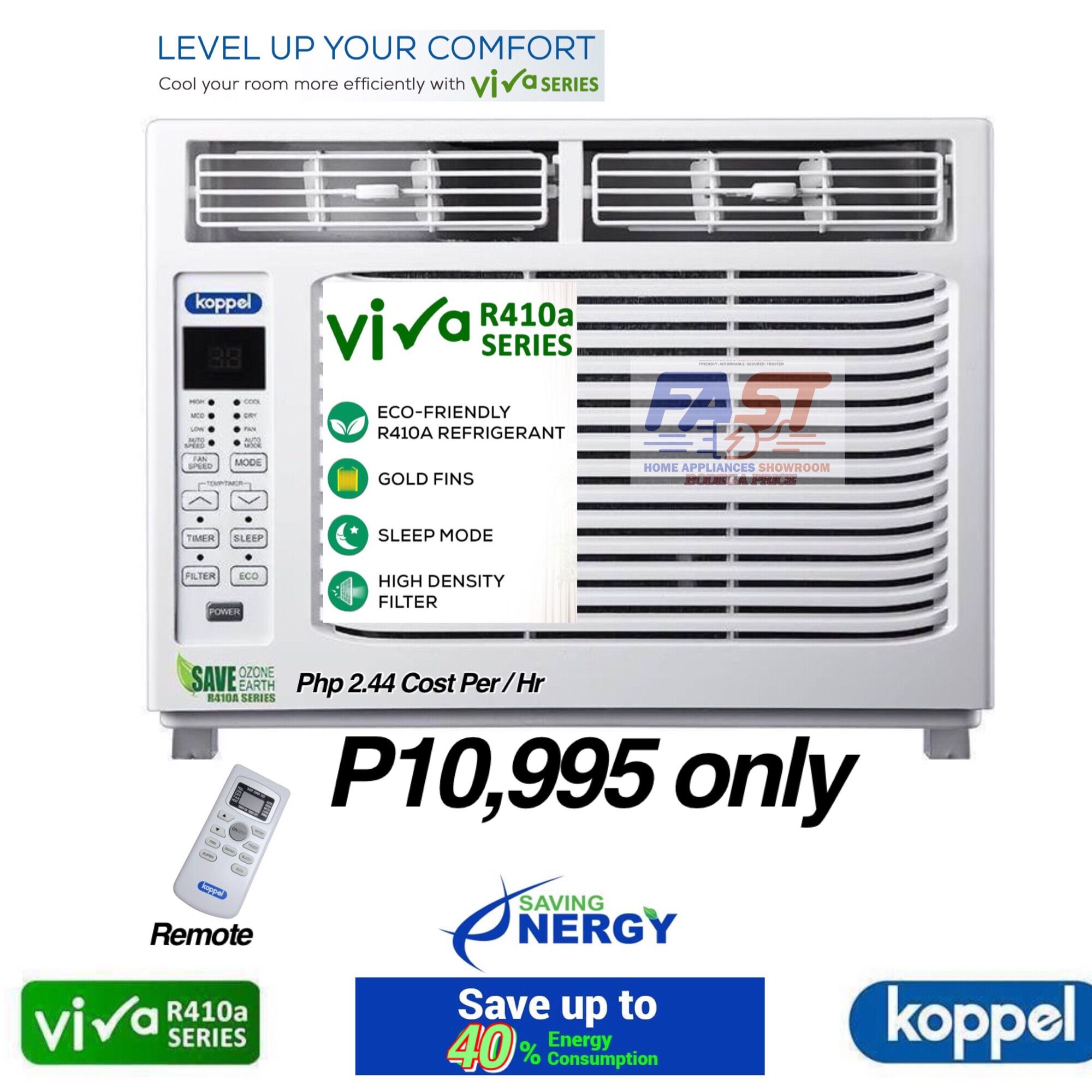 Koppel window type aircon remote Inverter grade class | Lazada PH