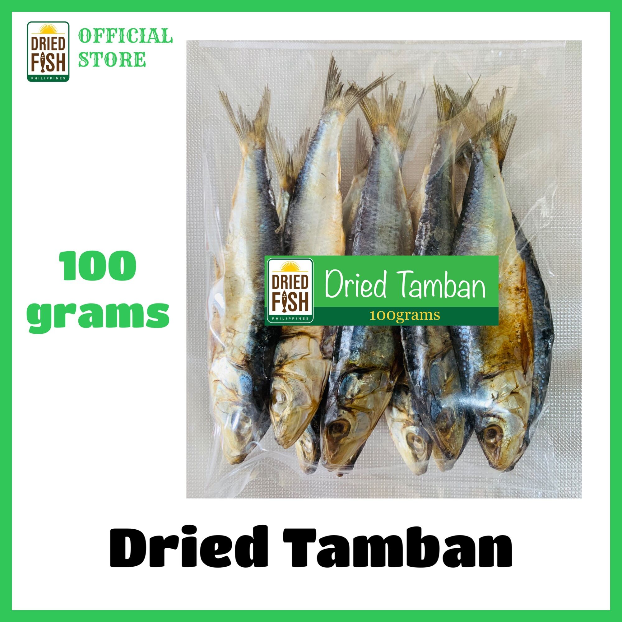 DFP Dried Seafood Tamban/Tunsoy 100g | 250g | 500g |1Kilo (Vacuum ...