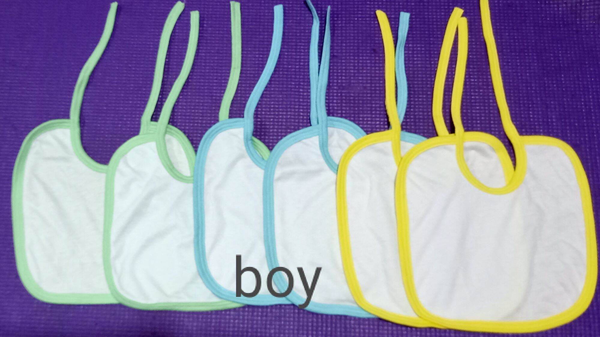 6pcs ordinary baby bib/infants needs | Lazada PH
