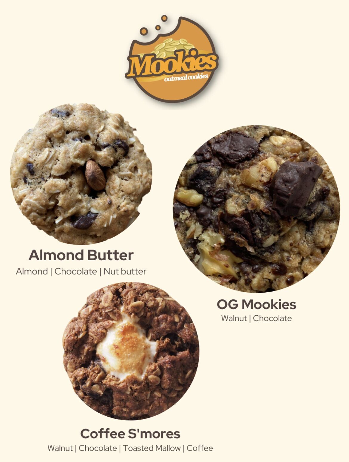 Coffee Smores Mookies Oatmeal Cookies | Lazada PH