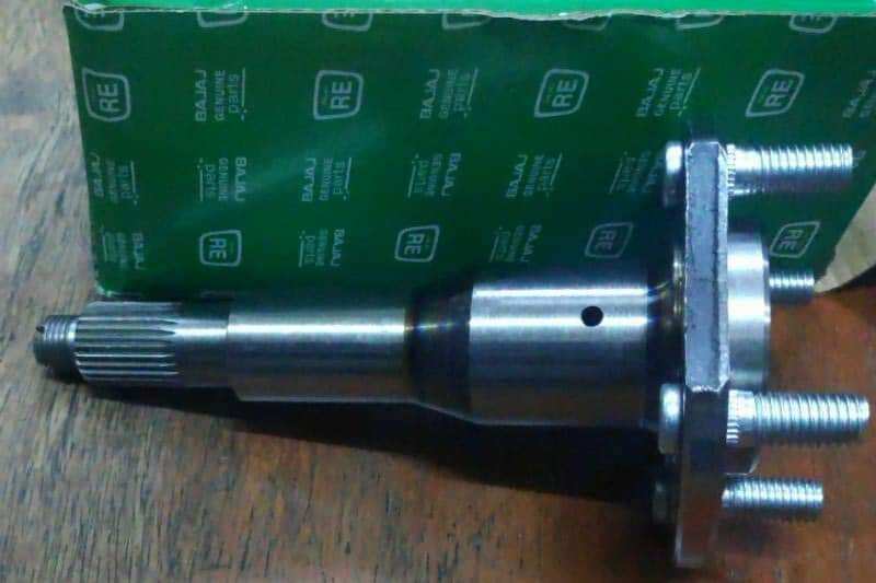 Bajaj RE Rear Wheel Axle Assembly | Lazada PH
