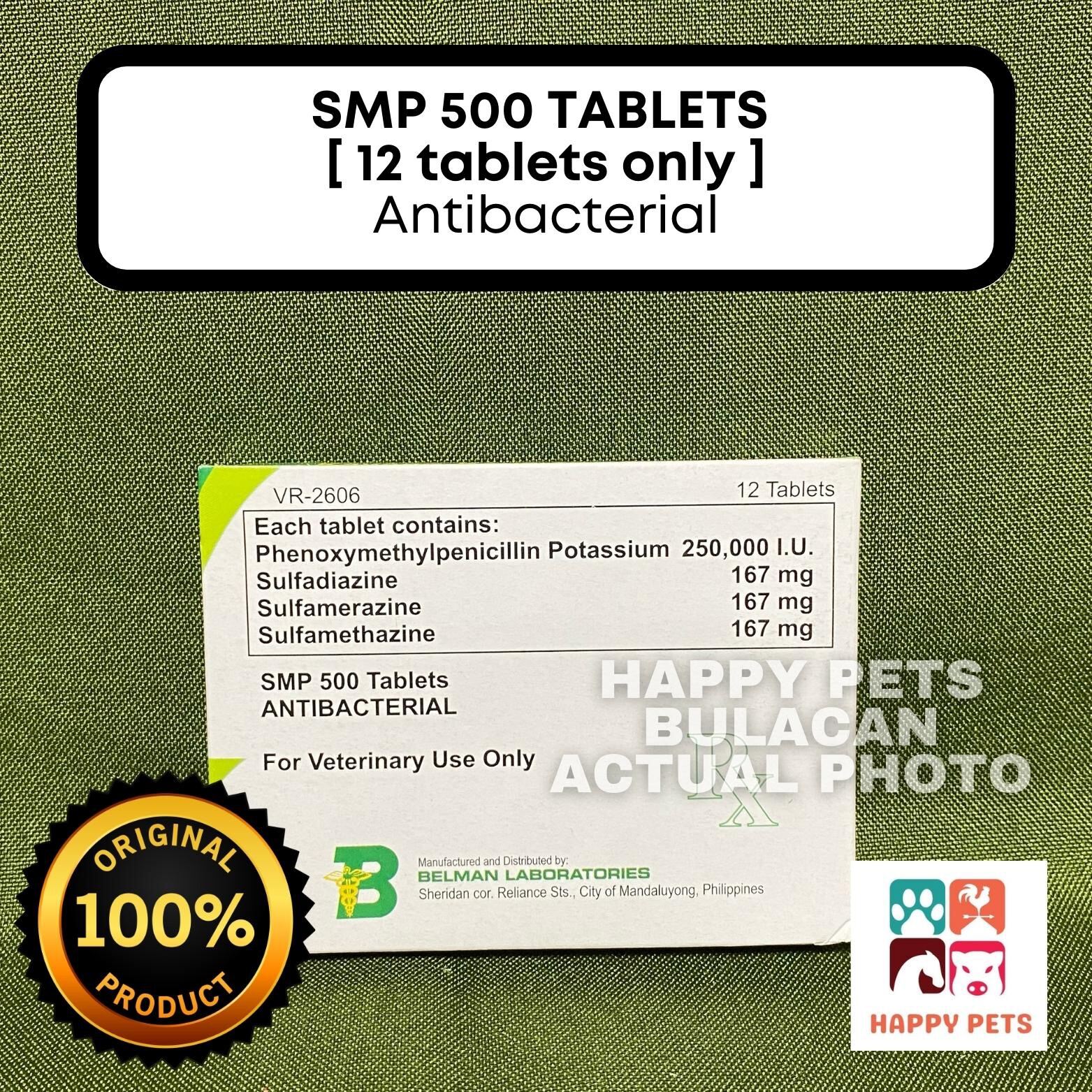 SMP 500 Tablets ( 12 tablets only ) | Lazada PH