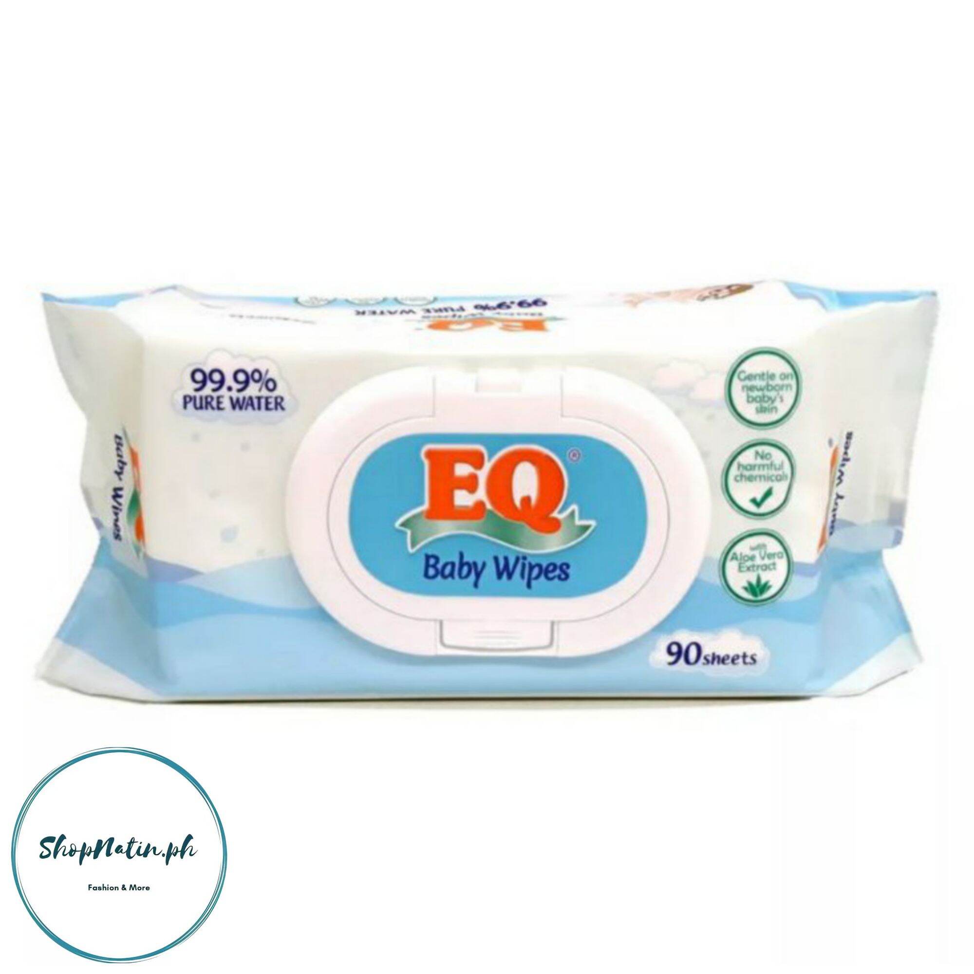 EQ Baby Wipes Original 90 Sheets No Harmful Chemical | Lazada PH