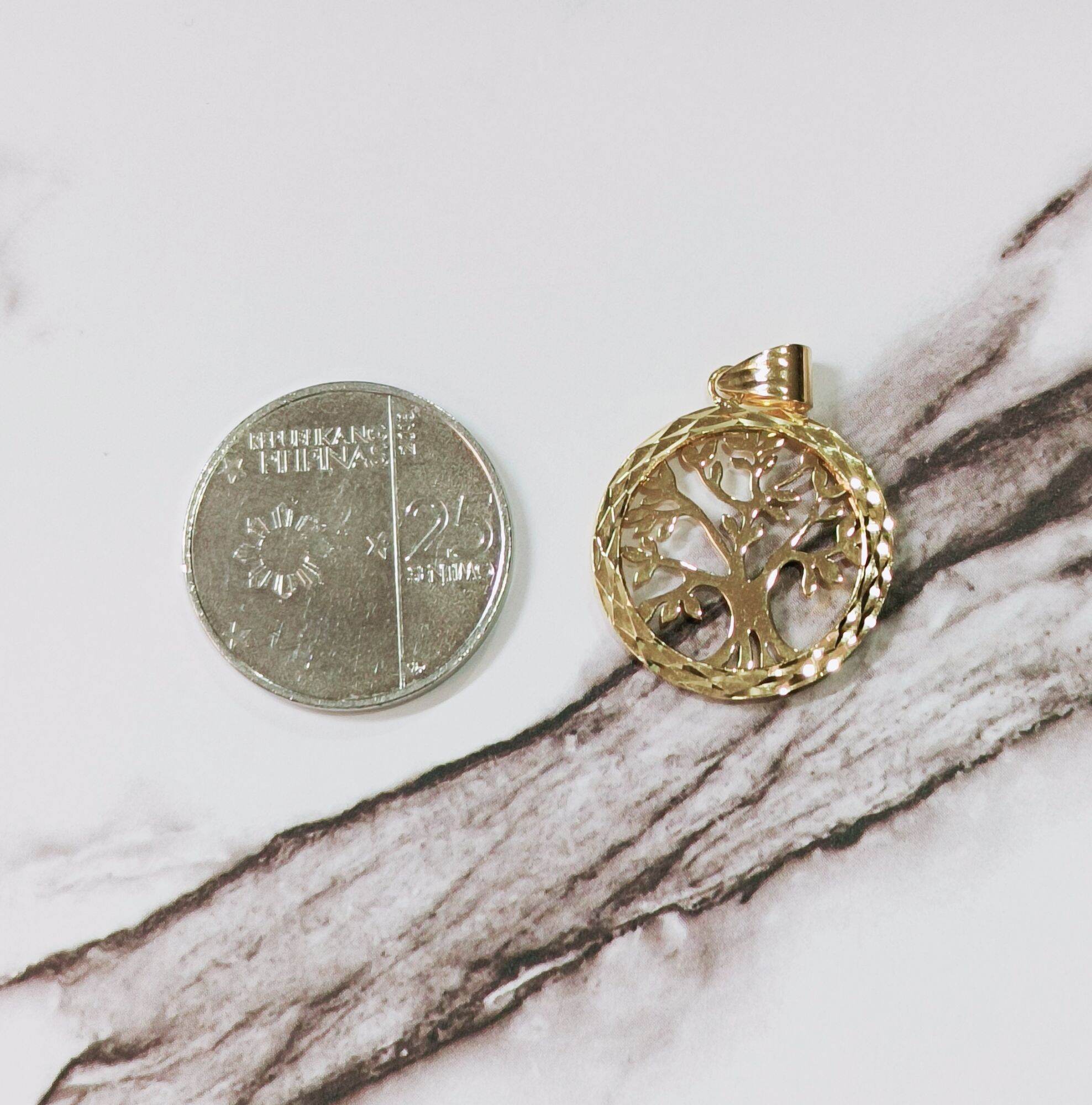 Jewelry - 18k Saudi Gold - Money Tree / Tree of Life Pendant (multiple ...