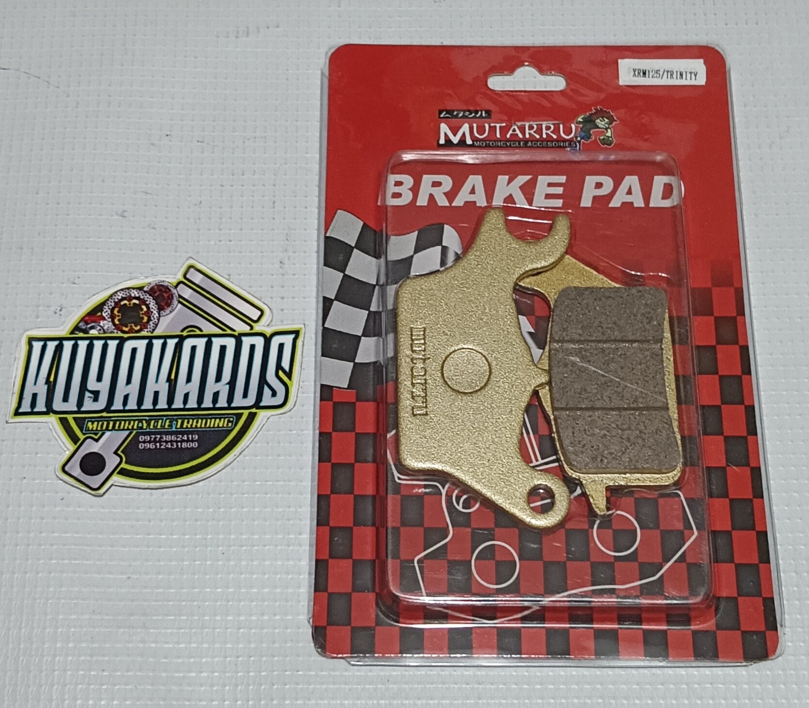 MUTARRU BRAKE PAD XRM 125/TRINITY | Lazada PH