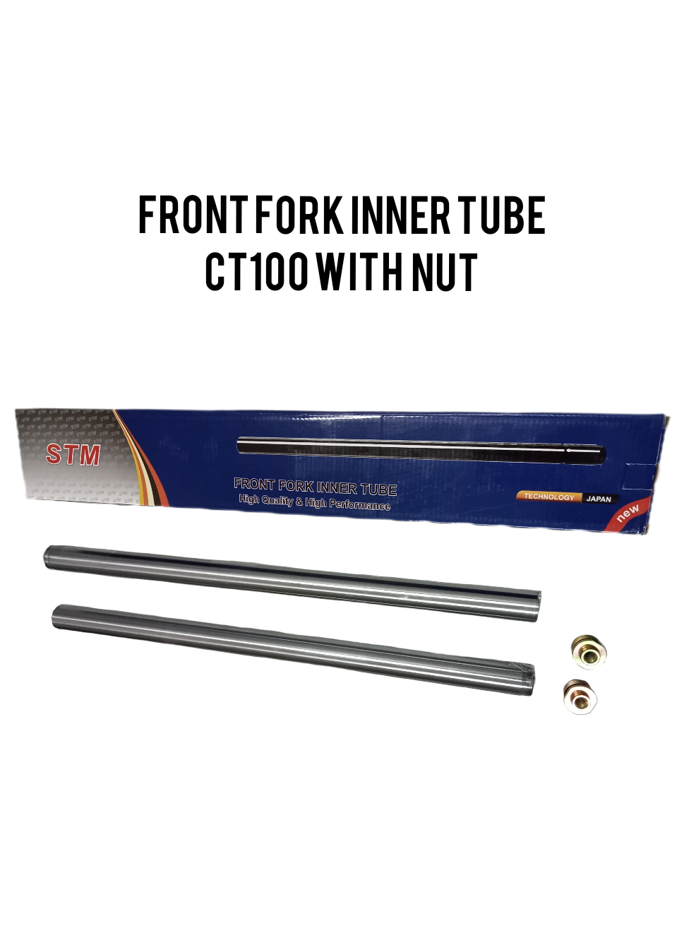 FRONT FORK INNER TUBE CT100 WITH NUT | Lazada PH