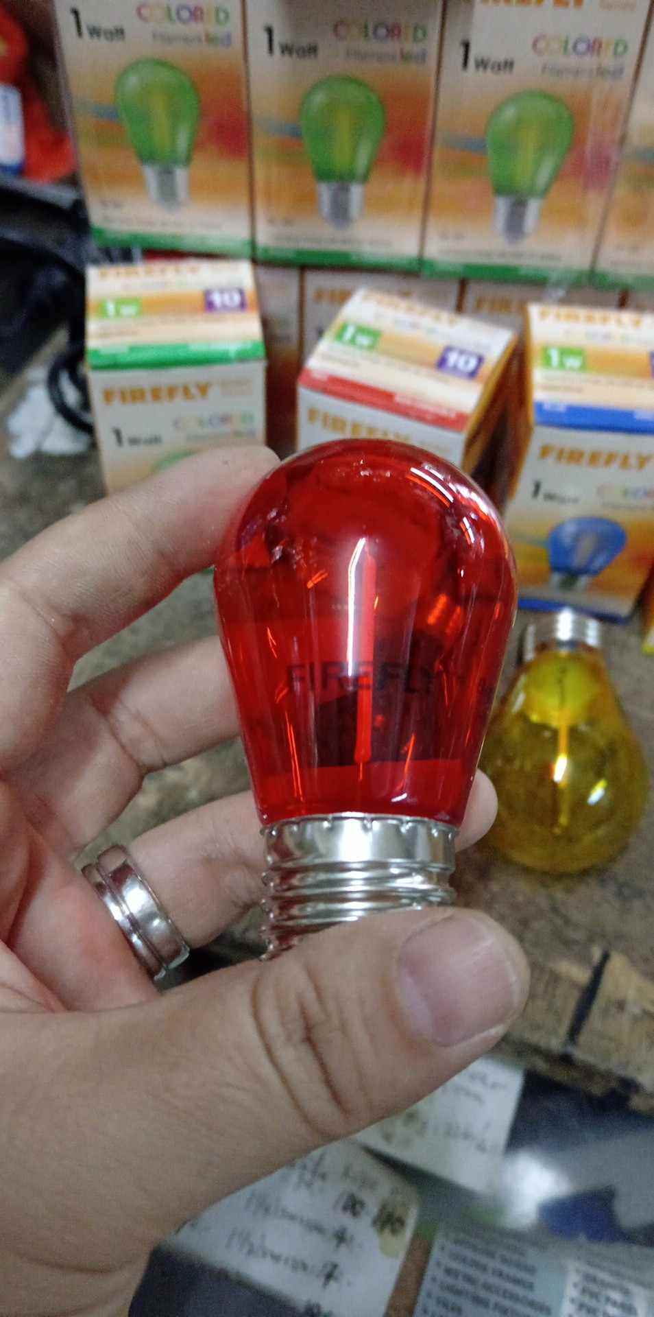 Firefly Basic Led Filament Bulb 1watts (red , blue , green , yellow ...