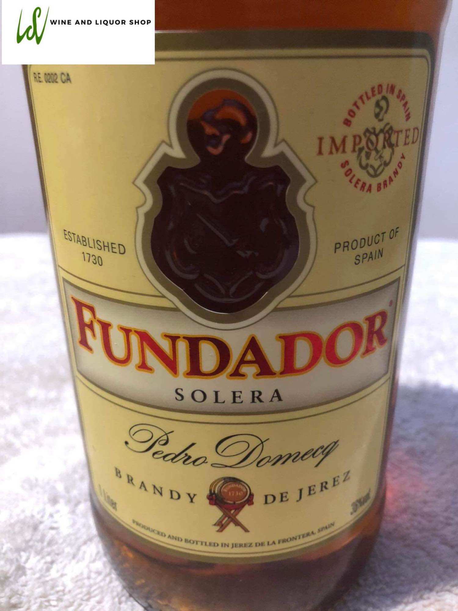 Fundador Solera Brandy 1L | Lazada PH