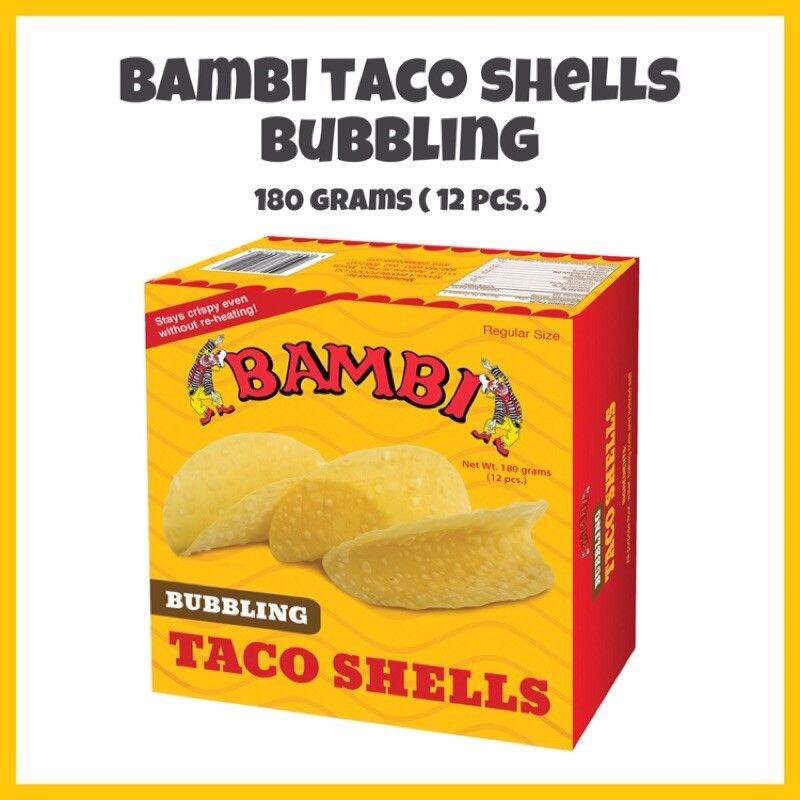 BAMBI TACO SHELLS (BUBBLING) | Lazada PH