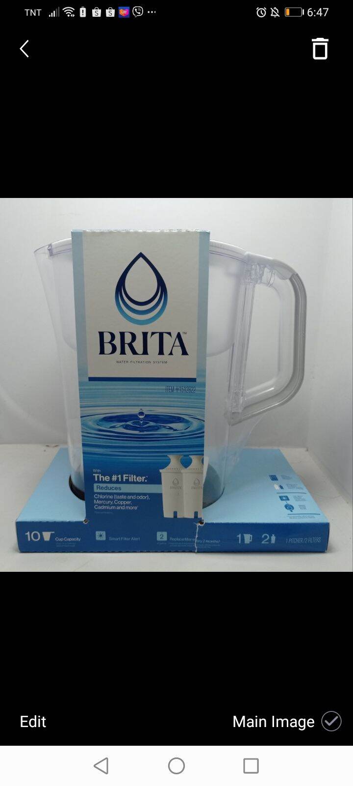 BRITA PITCHER WATER FILTRATION SYSTEM 10 CUPS | Lazada PH