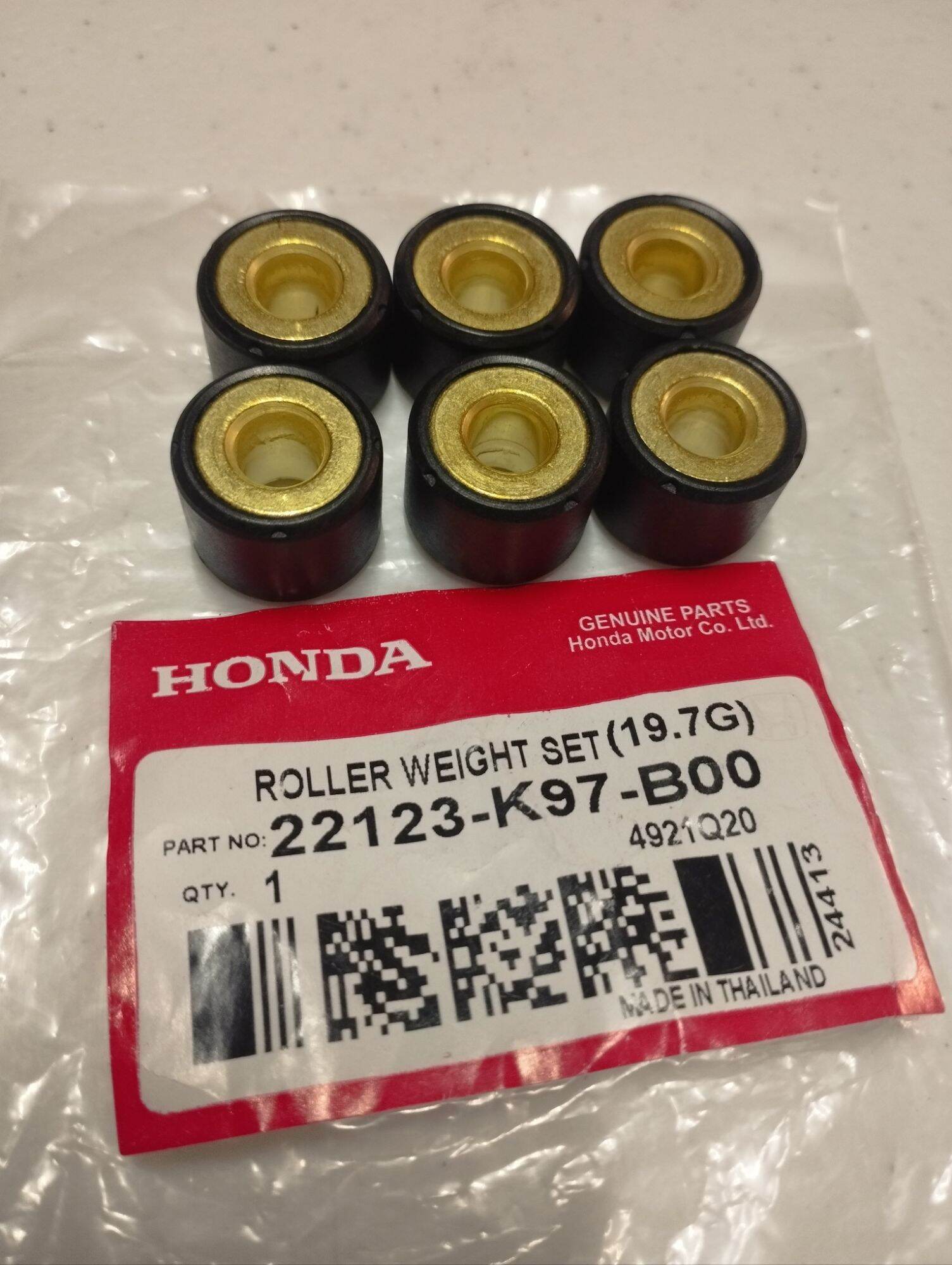 Honda Flyball/pulley ball/ roller weight set for pcx150/adv150/click ...