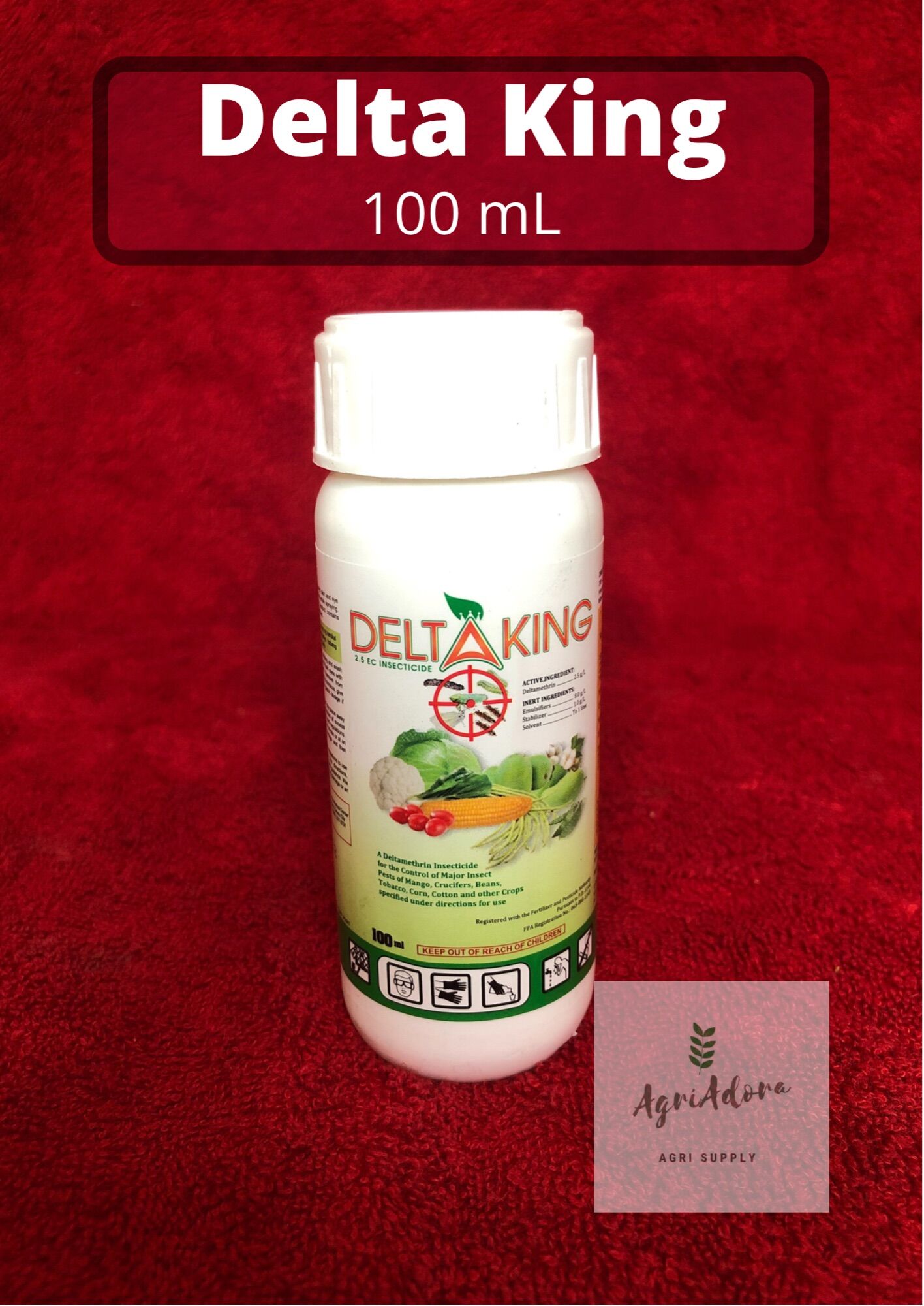 Delta King 2.5 EC Insecticide 100 mL | Lazada PH