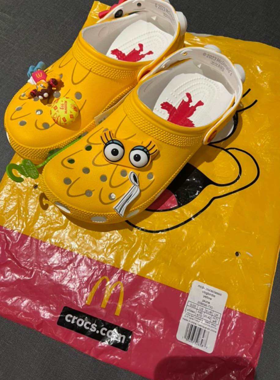 Mcdonalds x Crocs (Mcdonalds Crocs) 100% Original “Mcdo Crocs” | Lazada PH