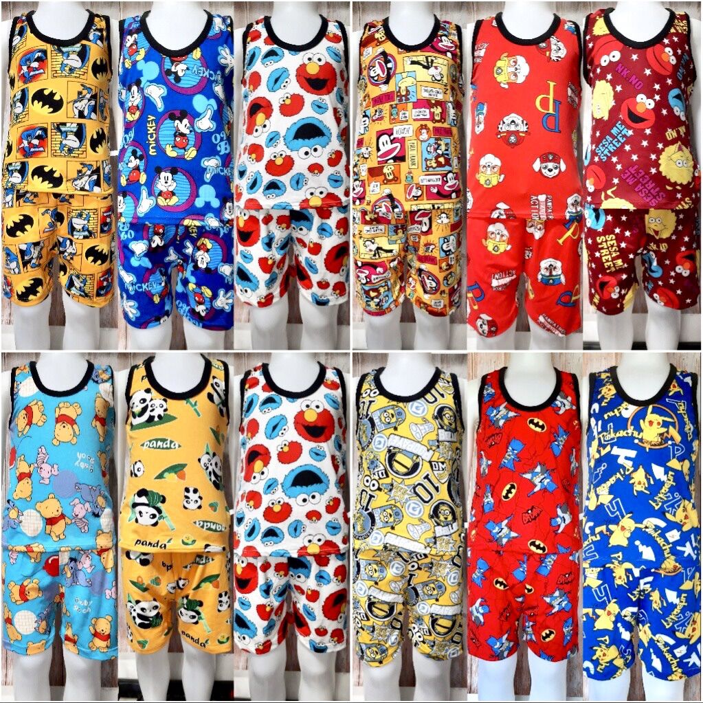 Kids CHARACTER TERNO 4-6 YEARS OLD (DEPENDE SA LAKI NG BATA) | Lazada PH