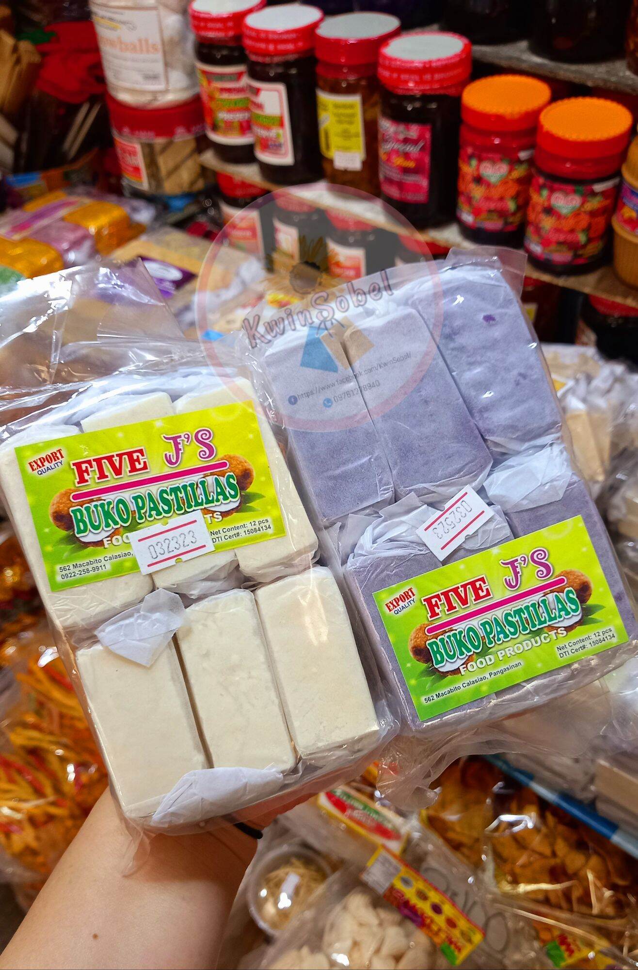 Buko Milk or Ube Pastillas 12 pcs bars | Lazada PH