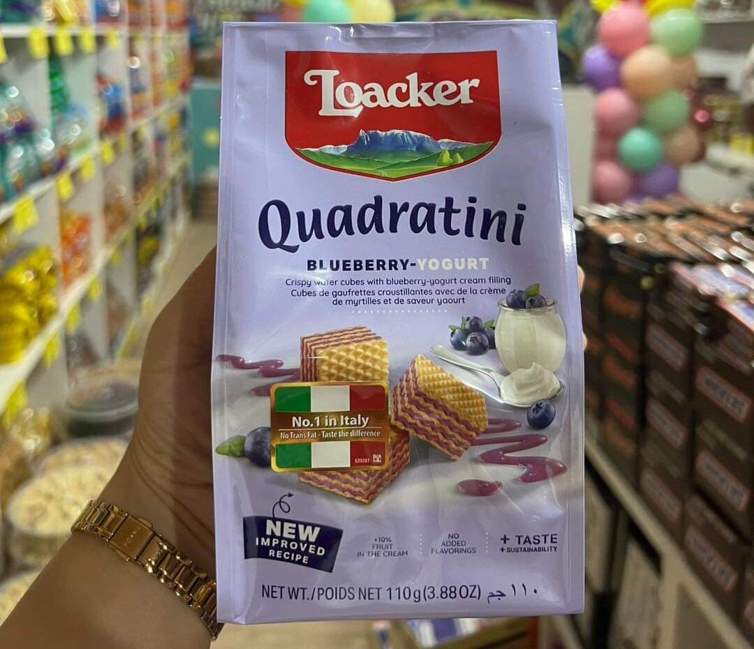 Loacker Quadratini Blueberry Yogurt | Lazada PH