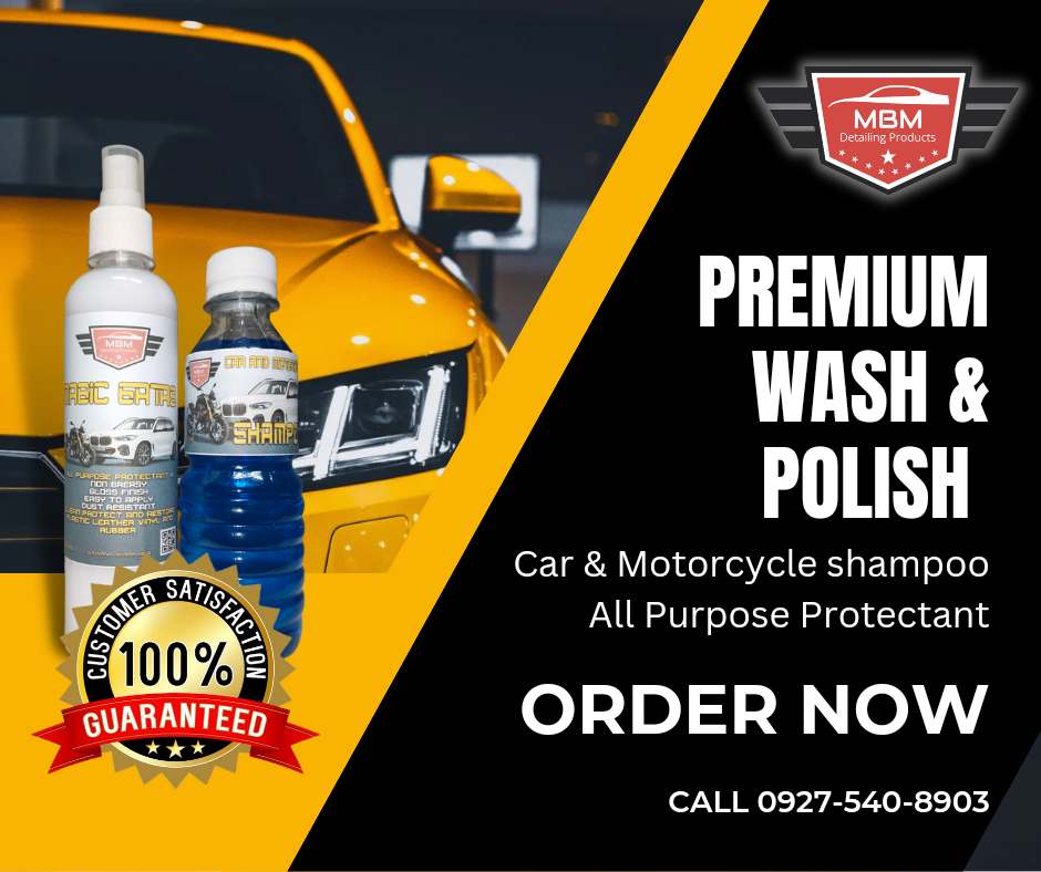 Buy 1 take 1 Premium Wash and Polish " MBM Magic Gatas and Car ...