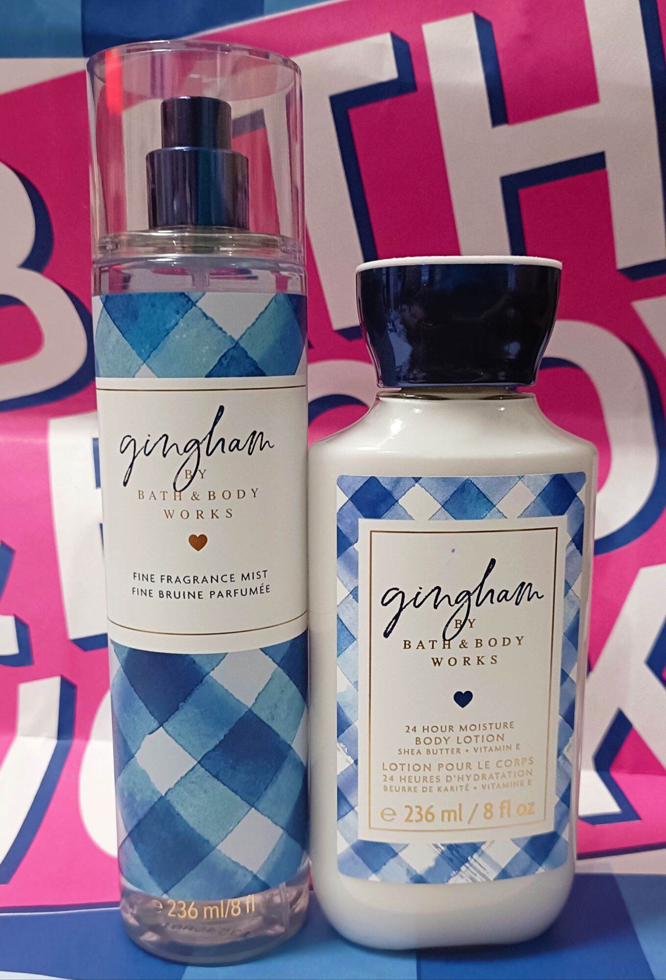 Gingham Collection Body Care Essentials by Bath Body Works |l Sold ...