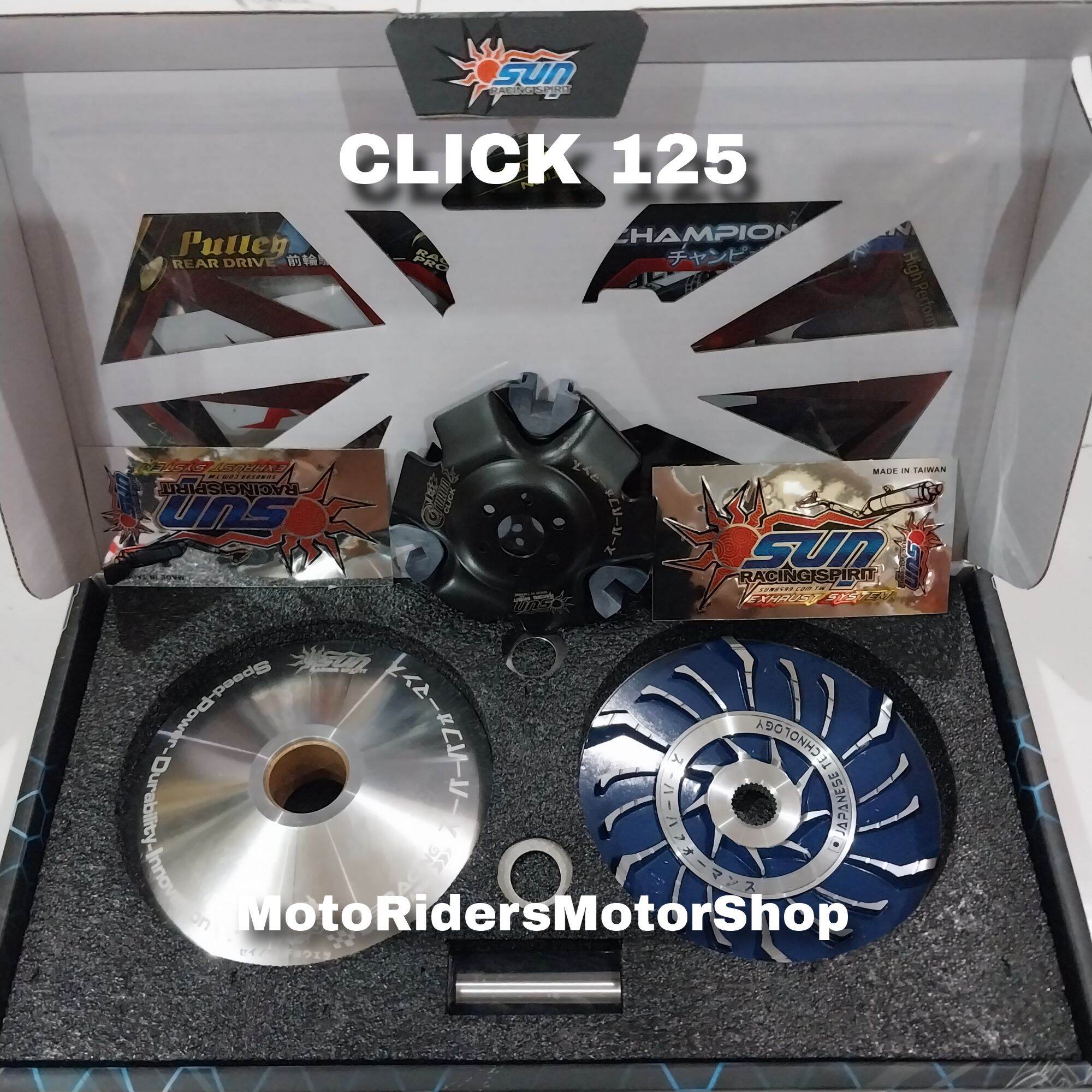 Sun Pulley Set For Honda Click 125/150(13.5degree)with drive | Lazada PH