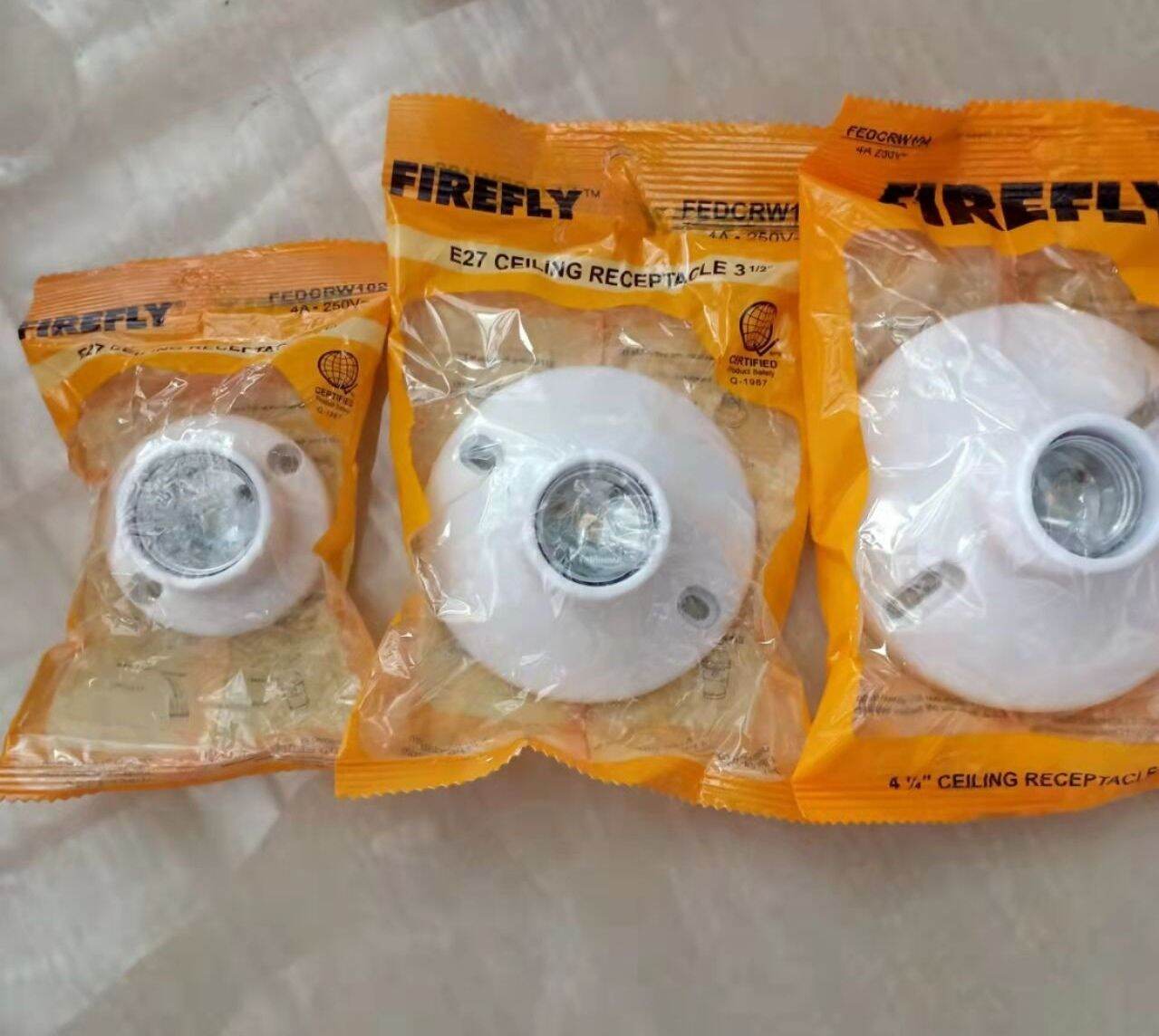 firefly ceiling receptacle 2 1/4, 3 1/4, 4 1/4 sold per piece firefly ...