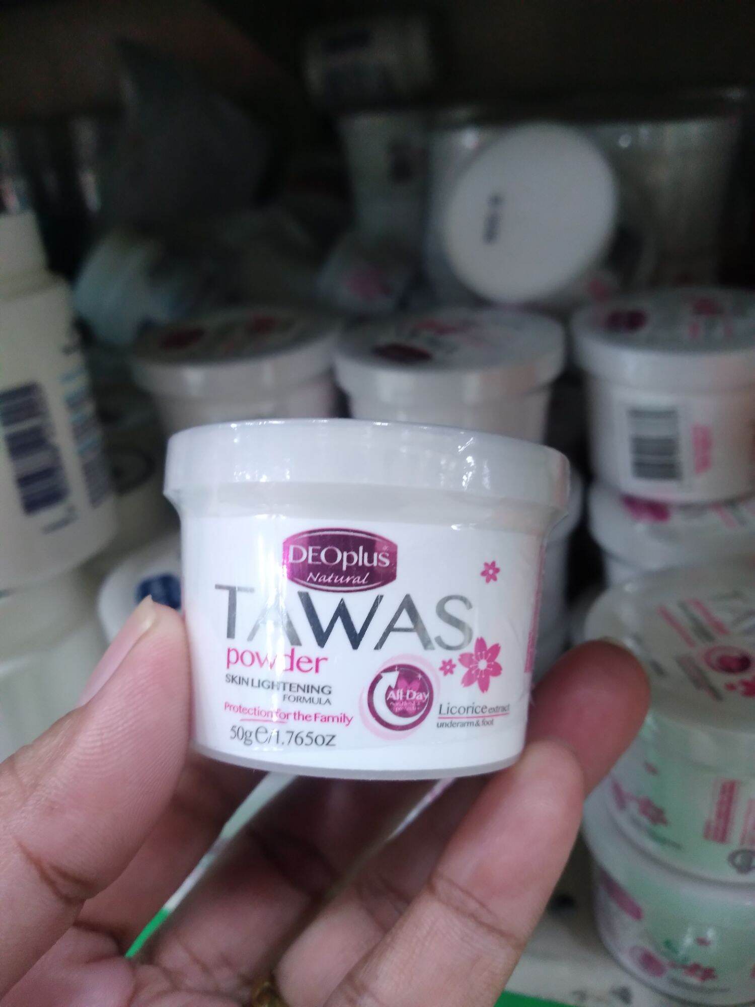 TAWAS POWDER FOR FOOT & UNDERARM 50g by DeoPlus | Lazada PH