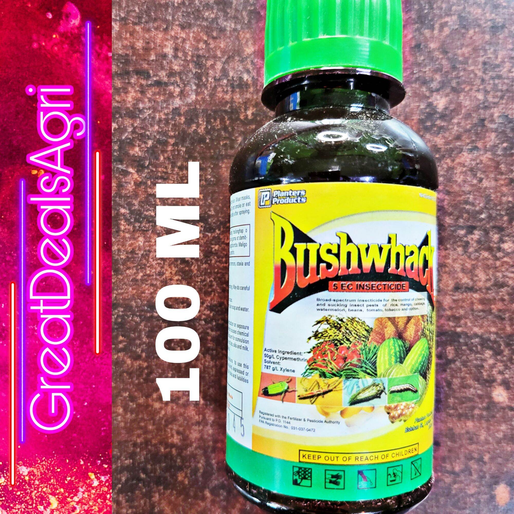 BUSHWHACK 5 EC (100mL) INSECTICIDE BY PLANTERS PRODUCTS | Lazada PH