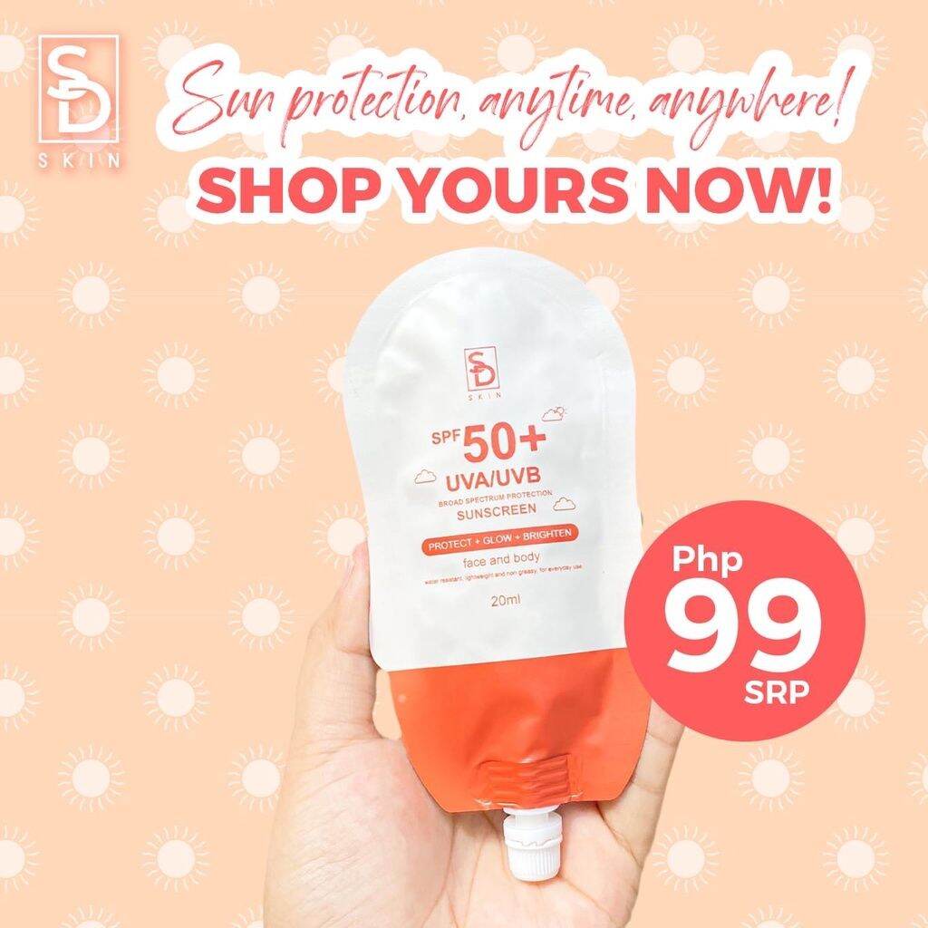 SD Sunscreen Trial Pack | Lazada PH