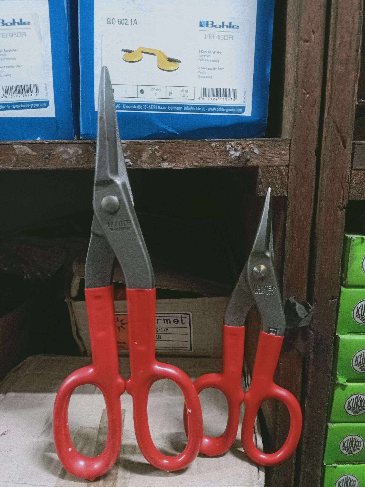 GERMANY "HUNTER" TIN SNIPS CURVE CUTTING (PANG GUPIT NG YERO) | Lazada PH