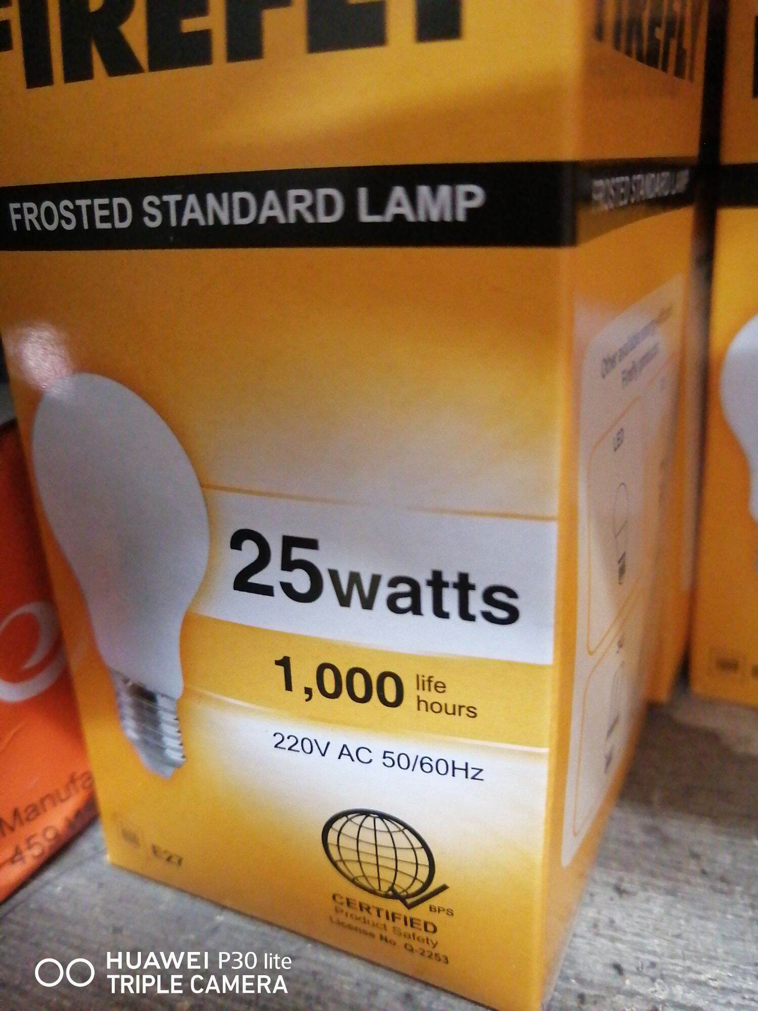 firefly incandescent bulb (warmer light ) warmwhite /yellow color, not ...