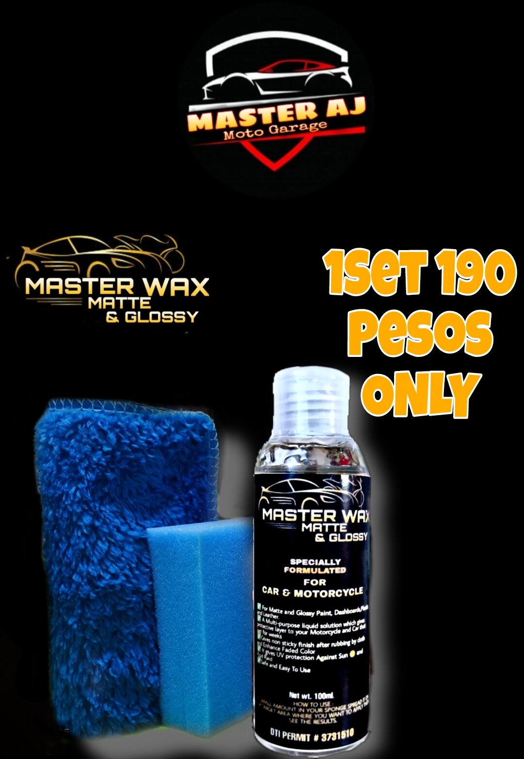 Master Wax Matte And Glossy ONLY | Lazada PH
