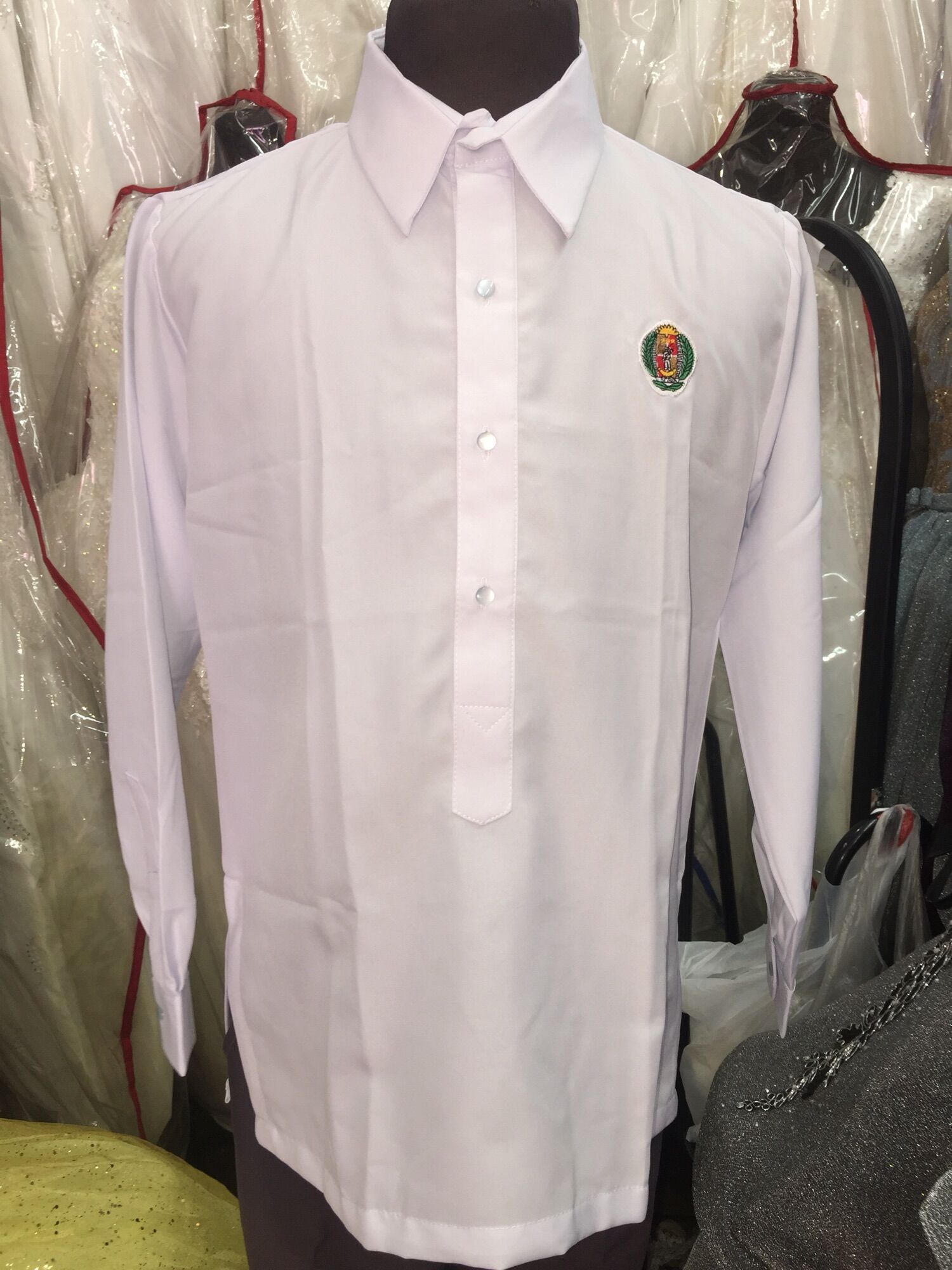 Polo Barong Longsleeves with Sosia Patch | Lazada PH