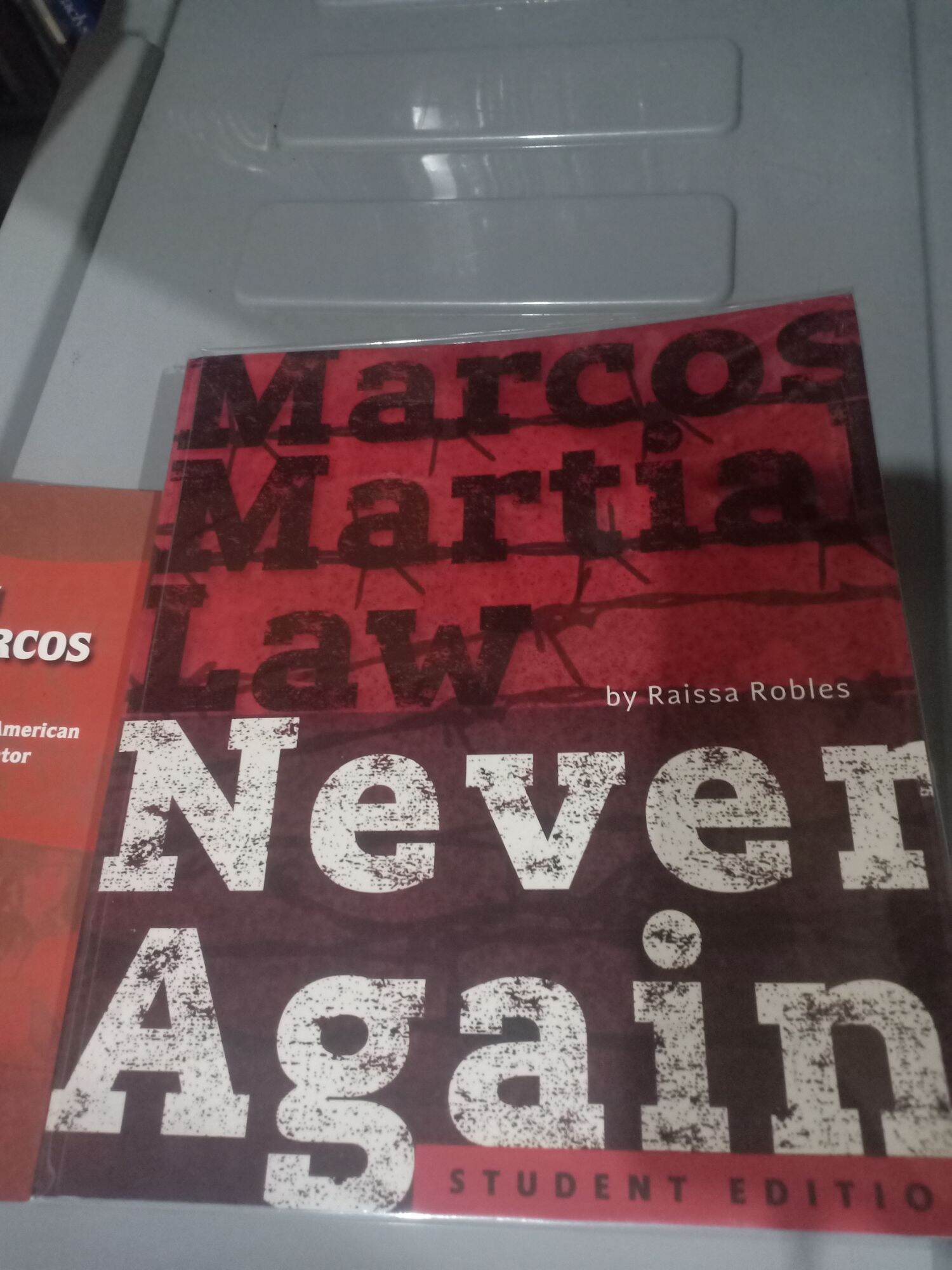 Marcos Martial Law Never Again Student Edition by Raissa Robles | Lazada PH