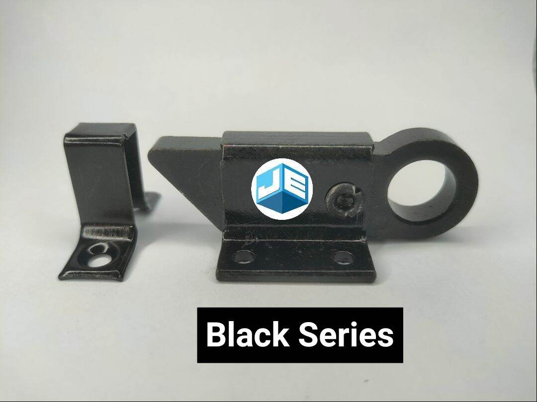 Galvanized Steel Gate Latch, Spring-Loaded Window Door Gate Safety Lock ...