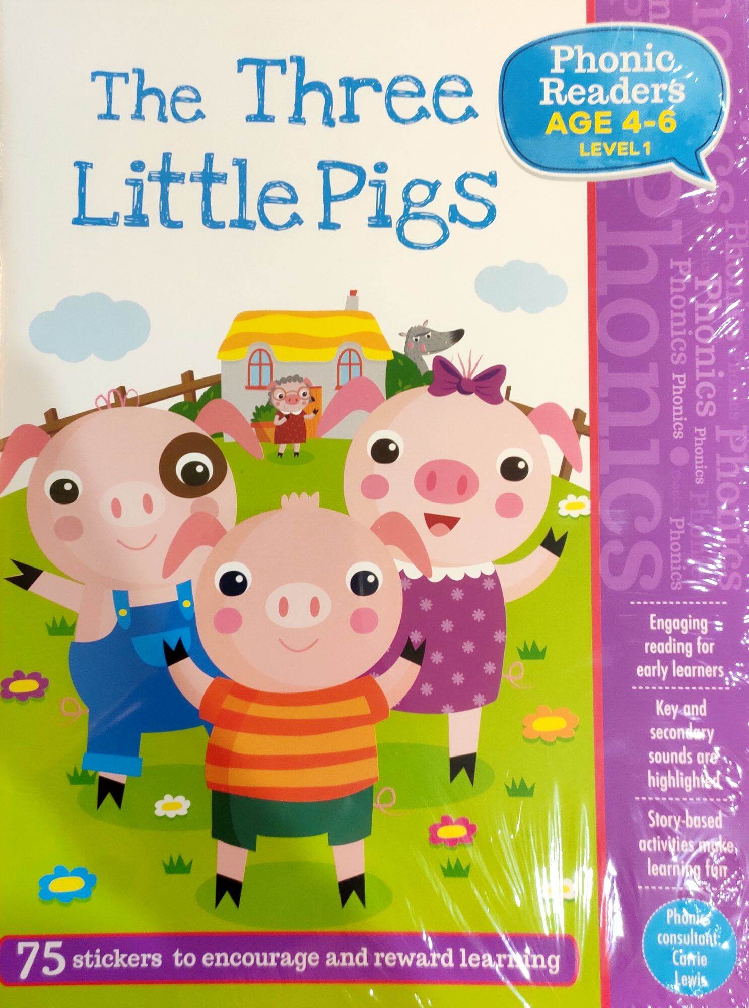 Phonic Readers Three Little Pigs Story and Activity Book | Lazada PH